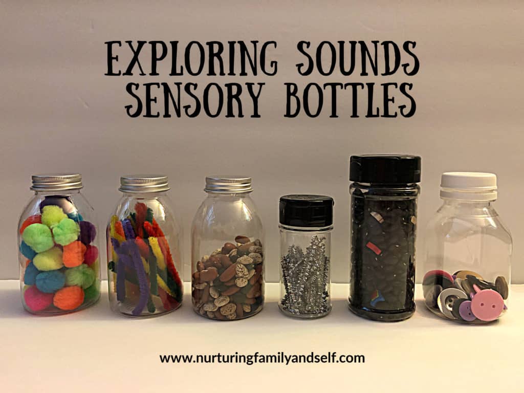 DIY Baby and Toddler Sensory Bottles - Nurturing Family & Self
