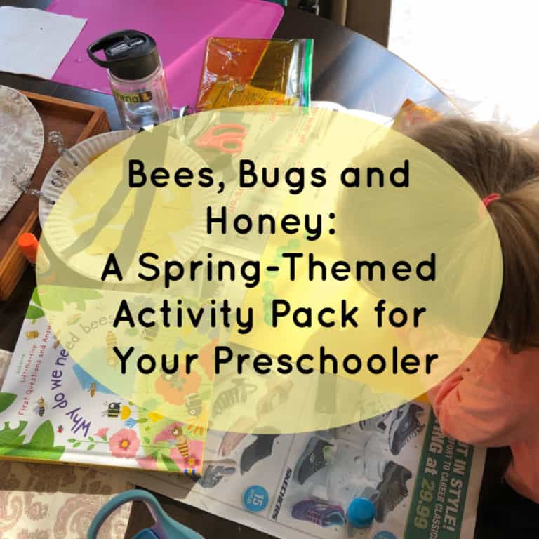 Bees, Bugs & Honey: A Spring-Themed Activity Pack for Preschoolers ...