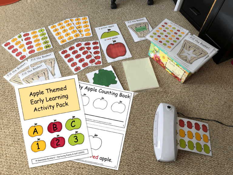 An Easy Apple Art Project for Toddlers & Preschoolers - Nurturing ...