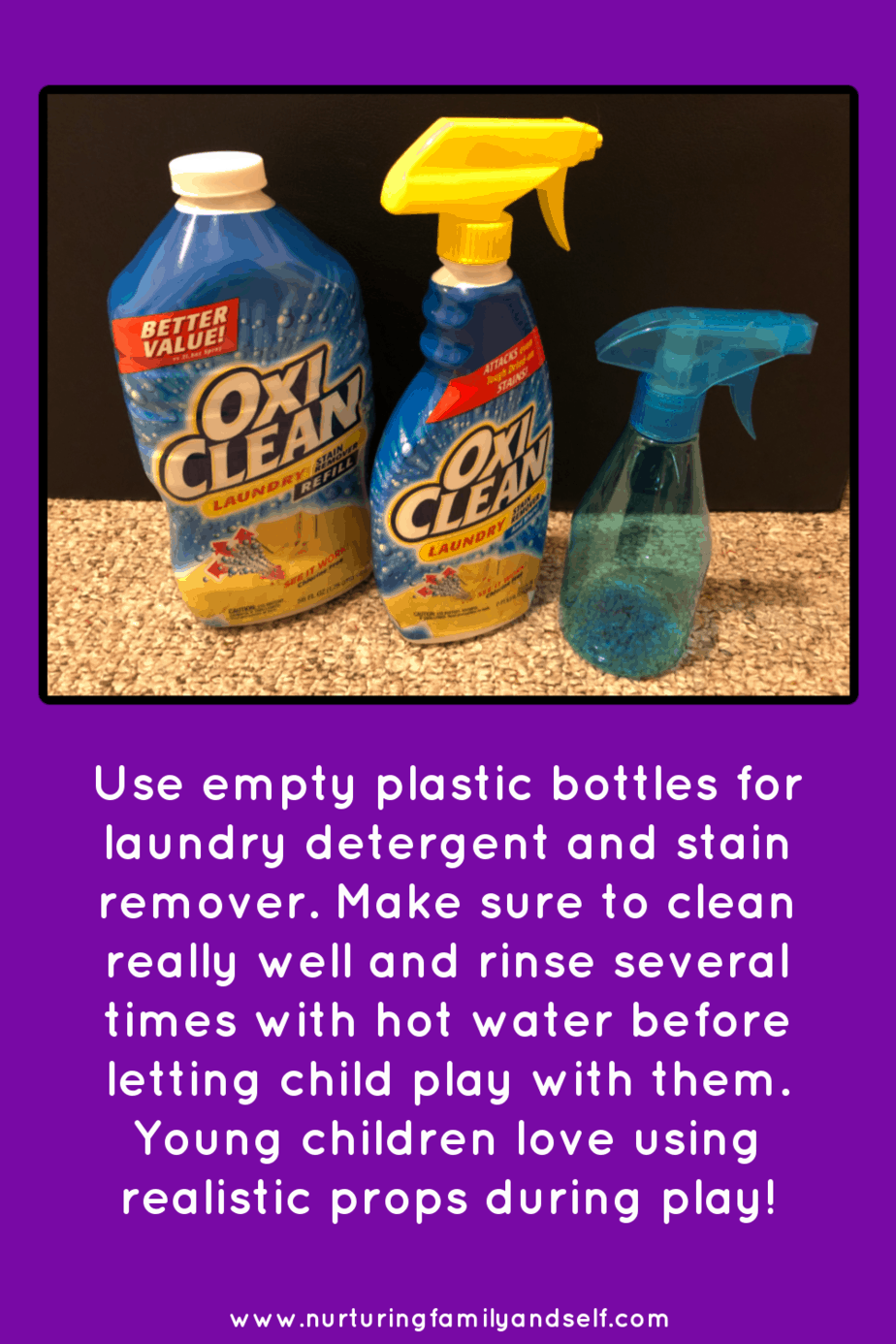 How to Set Up A Laundry Dramatic Play Space for Your Child - Nurturing ...